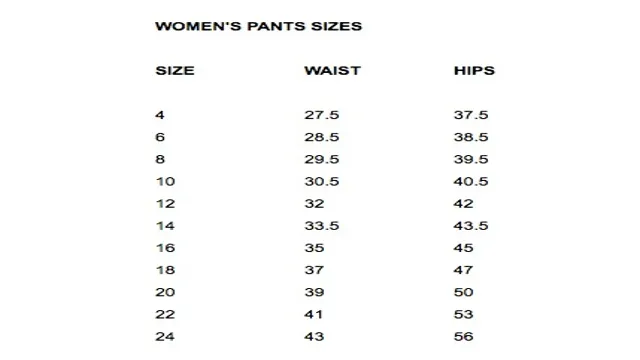 Find Your Perfect Fit Dickies Women’s Pants Size Chart – SizeChartly